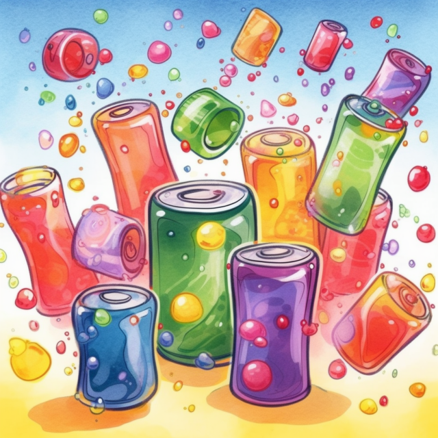 The Fizzy Chemistry: How Soft Drinks Bubble Up with Carbonation Action ...