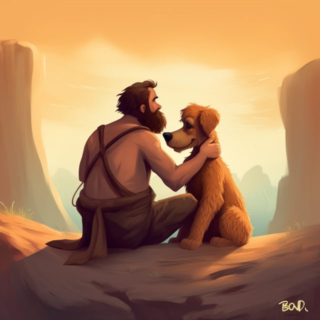 The Likely Connection: Cavemen's Trusty Canine Friends Through Time ...