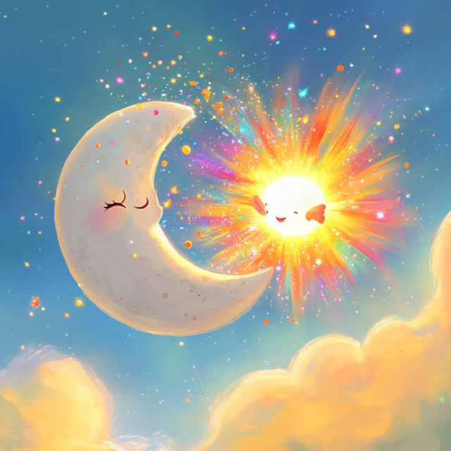 When the Moon Meets the Sun: A Cosmic Collision That Spells Disaster ...